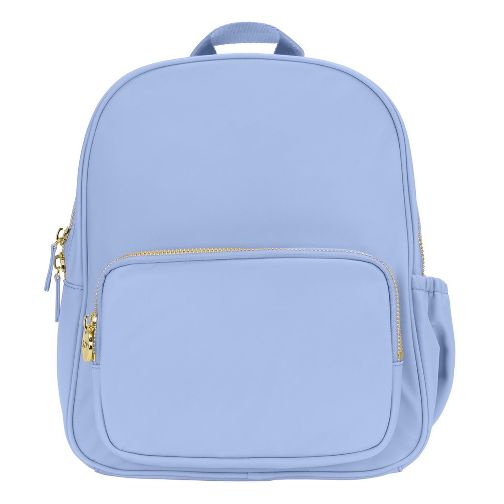 Classic Mini Backpack (Nylon) - Periwinkle – Panderetta Bordados